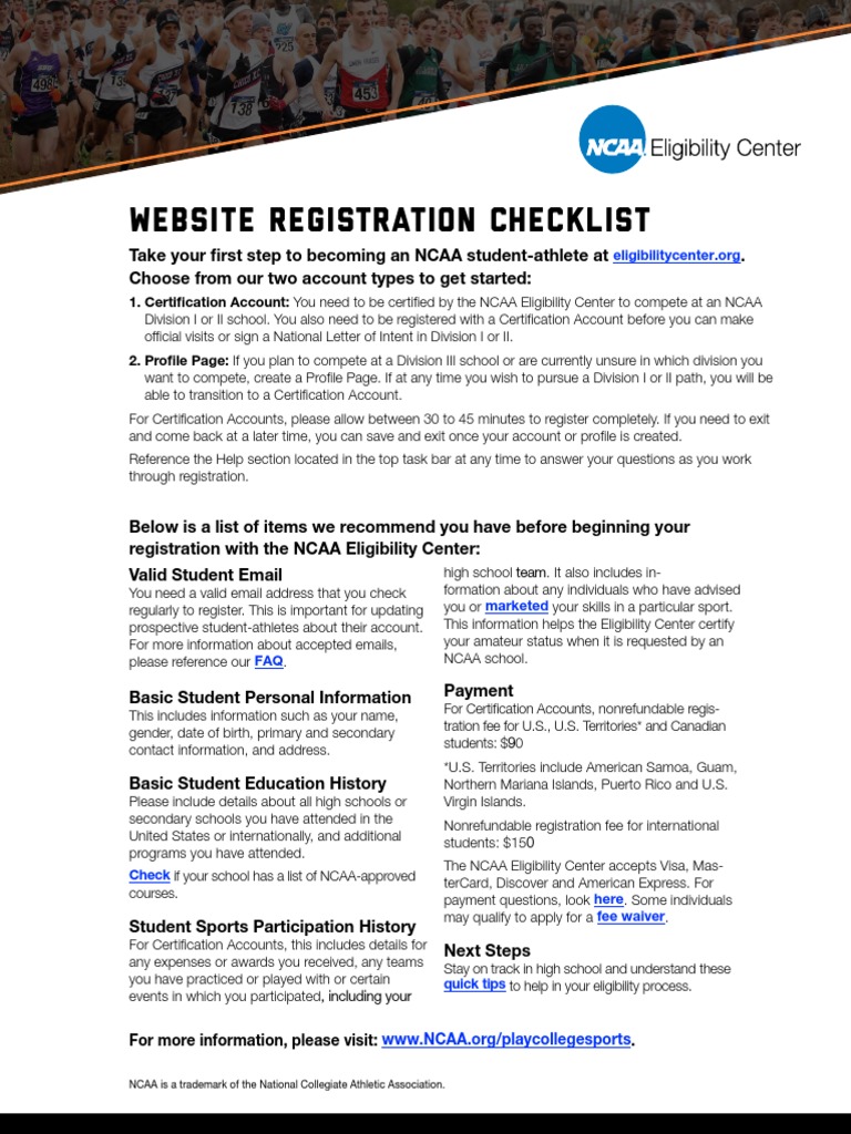 Registration Checklist | PDF | Territories Of The United States ...
