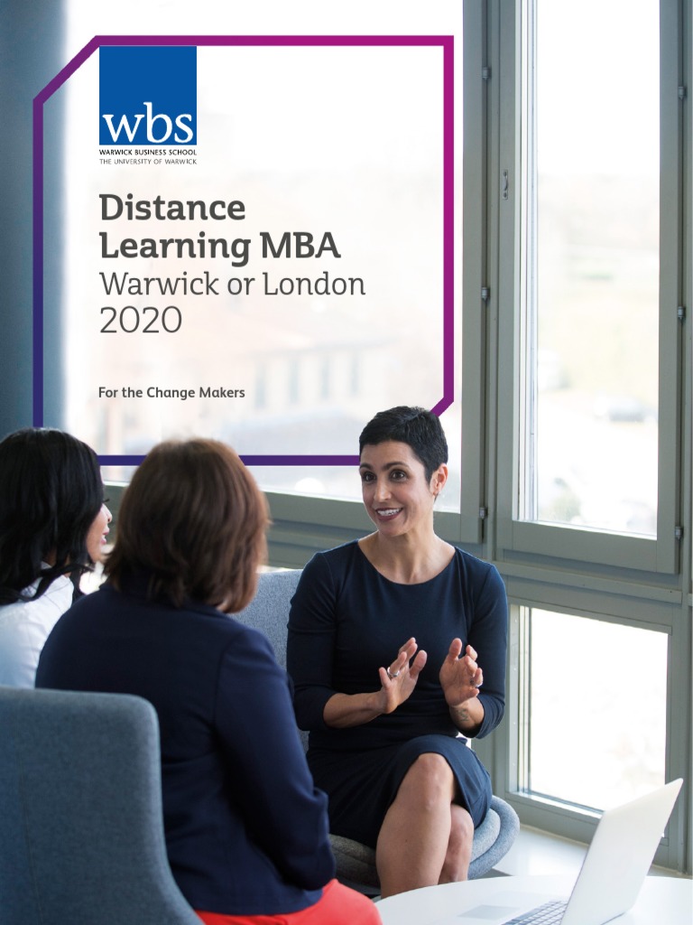 Distance Learning MBA: Warwick or London | PDF | Master Of Business ...