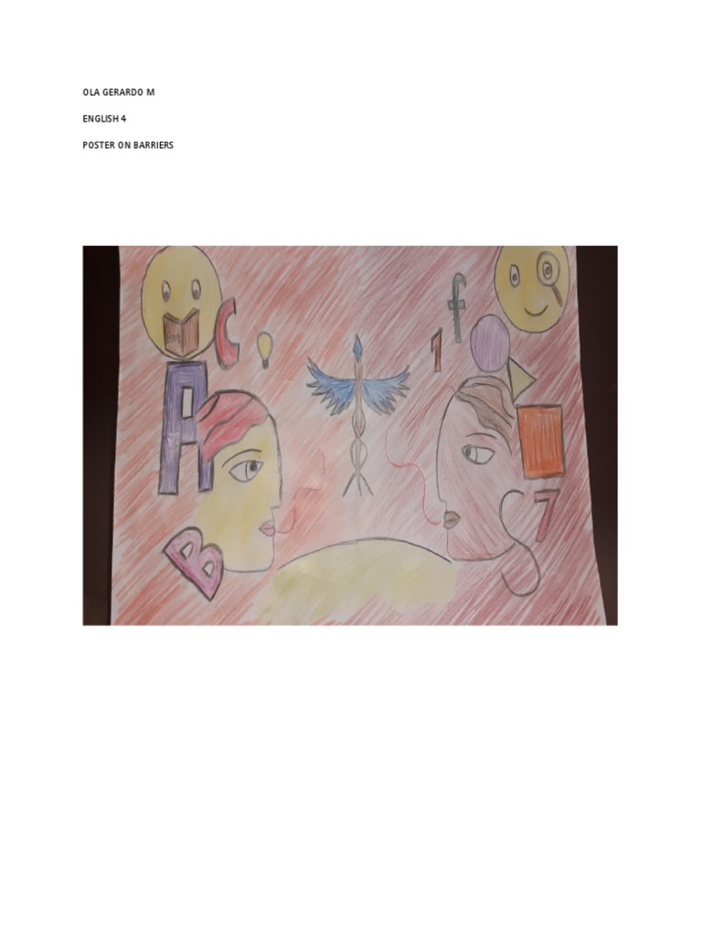 Poster On Barriers Communication | PDF