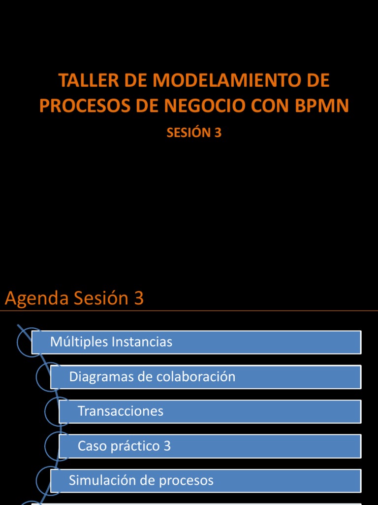BPMN: Taller de Procesos de Negocio | PDF