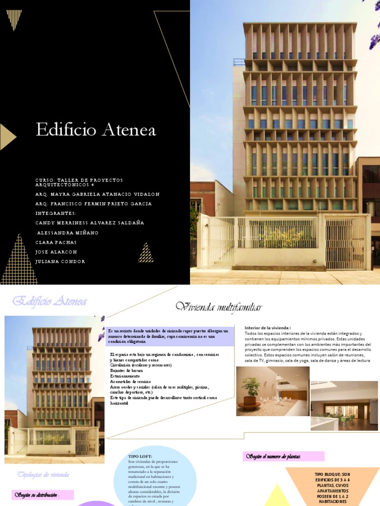 Edificio Atenea-GRUPAL PDF | PDF | Edificios y estructuras