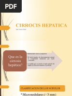 Fisiopatologia de La Cirrosis Hepatica | PDF | Cirrosis | Hígado