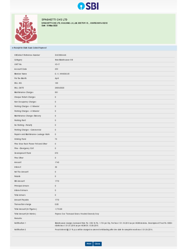 Https WWW - Onlinesbi.com Sbicollect Paymenthistory ...