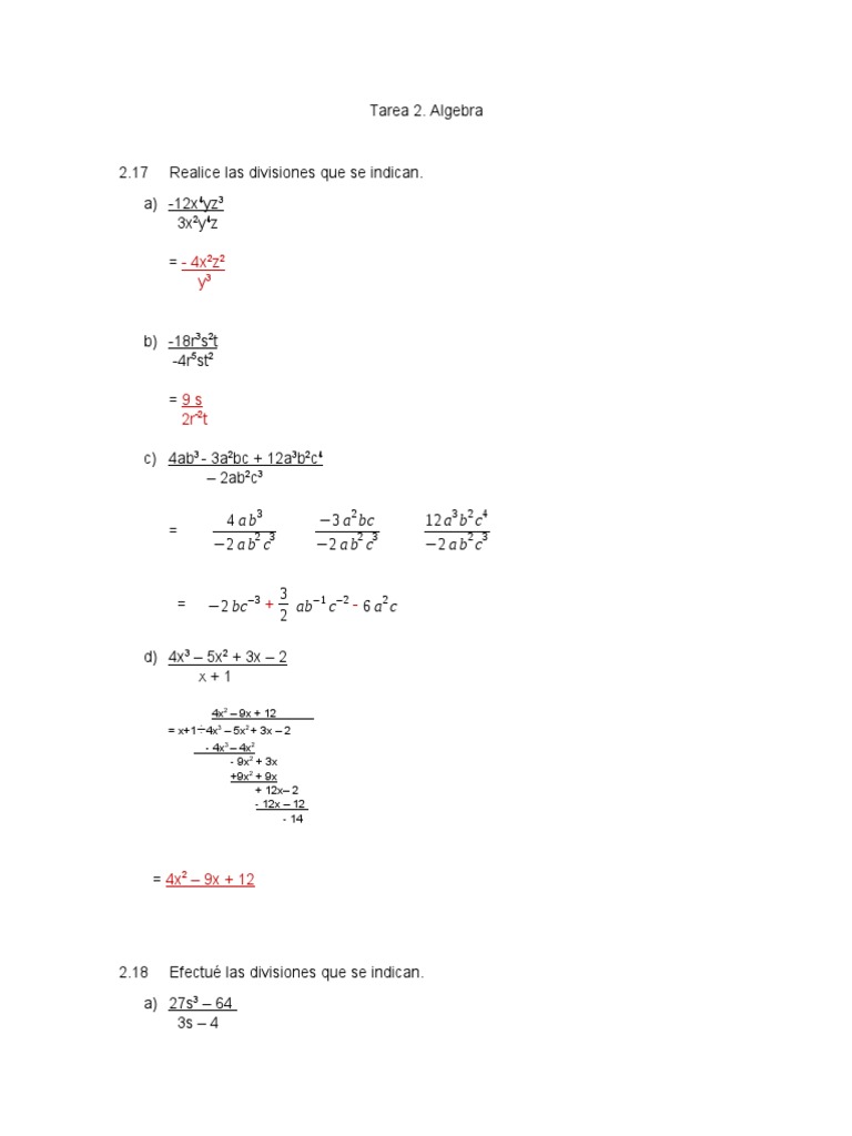 Tarea 2 Algebra Superior Aplicada | PDF | Teaching Methods & Materials