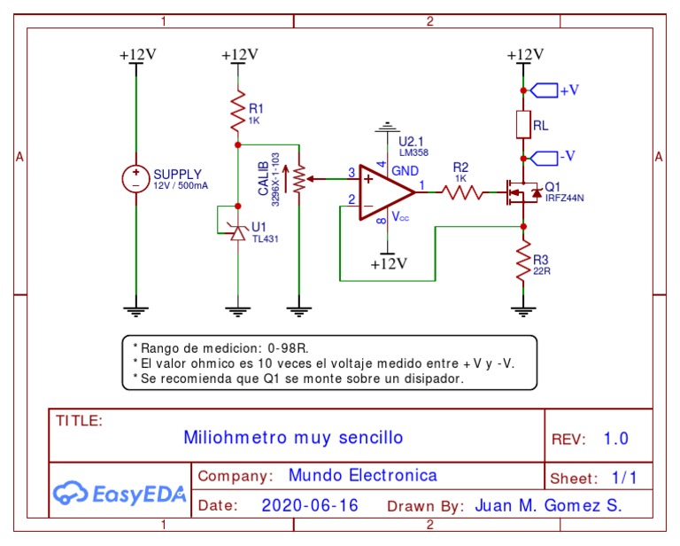 Diagrama Esquemático | PDF