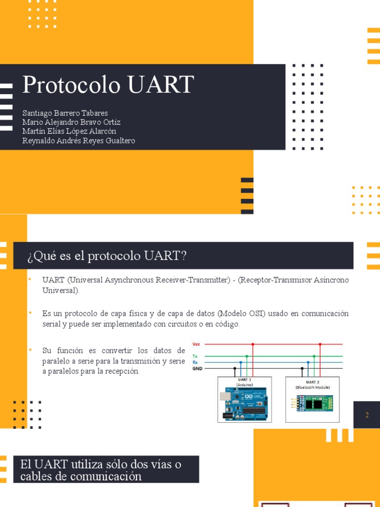 Protocolo UART Embebidos 2 | PDF | Microcontrolador | Telecomunicaciones