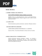 Uso y Fórmula de TH4+ Desinfectante | PDF | Especialidades Medicas ...