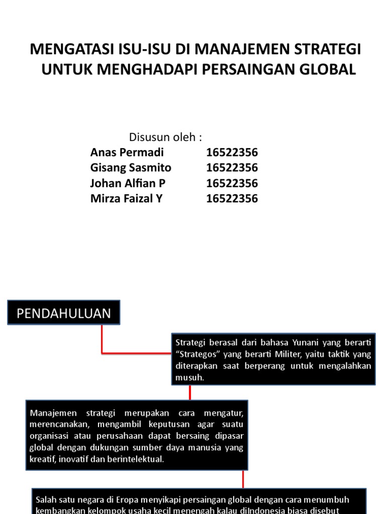 Isu Global | PDF | Bisnis