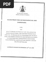 Police Act 2020 | PDF