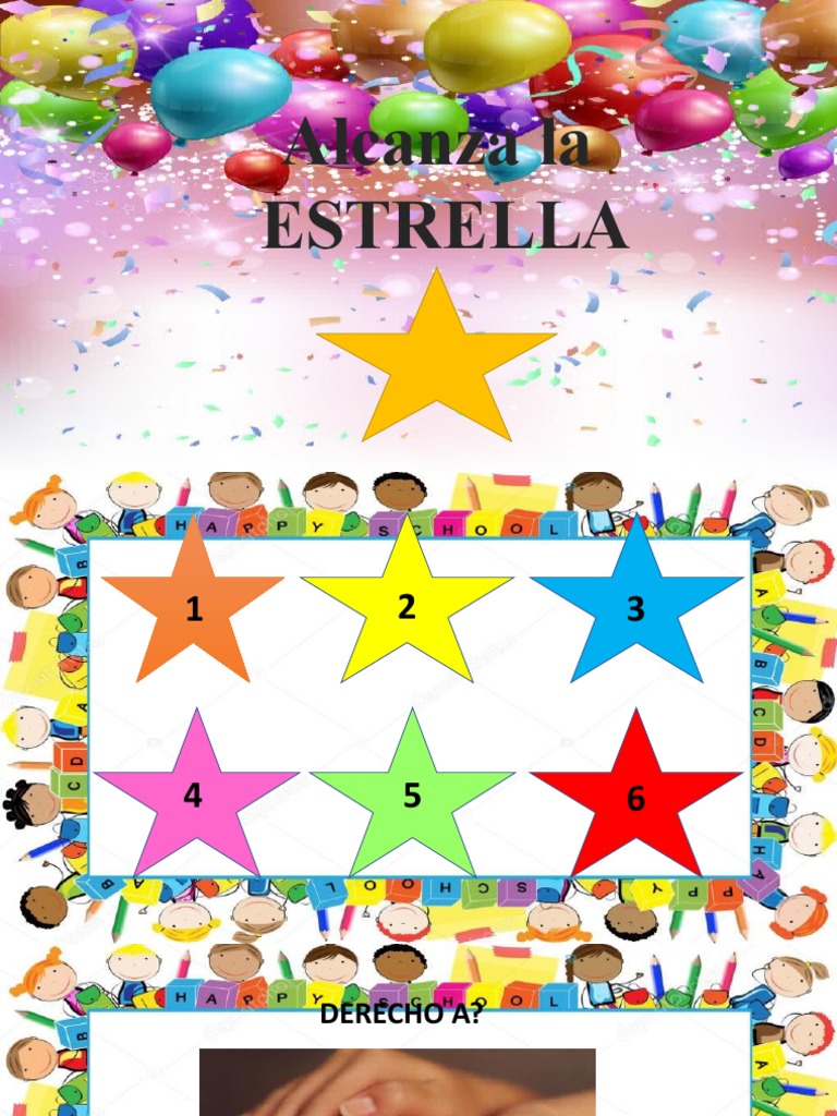 Juego Alcanza La Estrella | PDF | Estudios de idiomas extranjeros