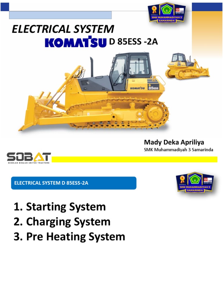 Electrical System D85ESS - 2A | PDF | Teknologi & Rekayasa