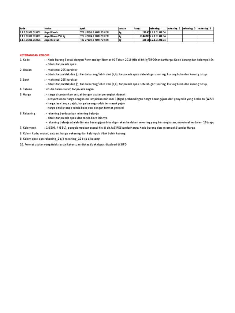 Form Upload SSH Dan SBU | PDF