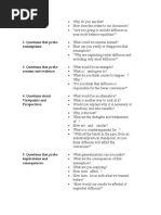 The Six Types of Socratic Questions | PDF | Critical Thinking | Question