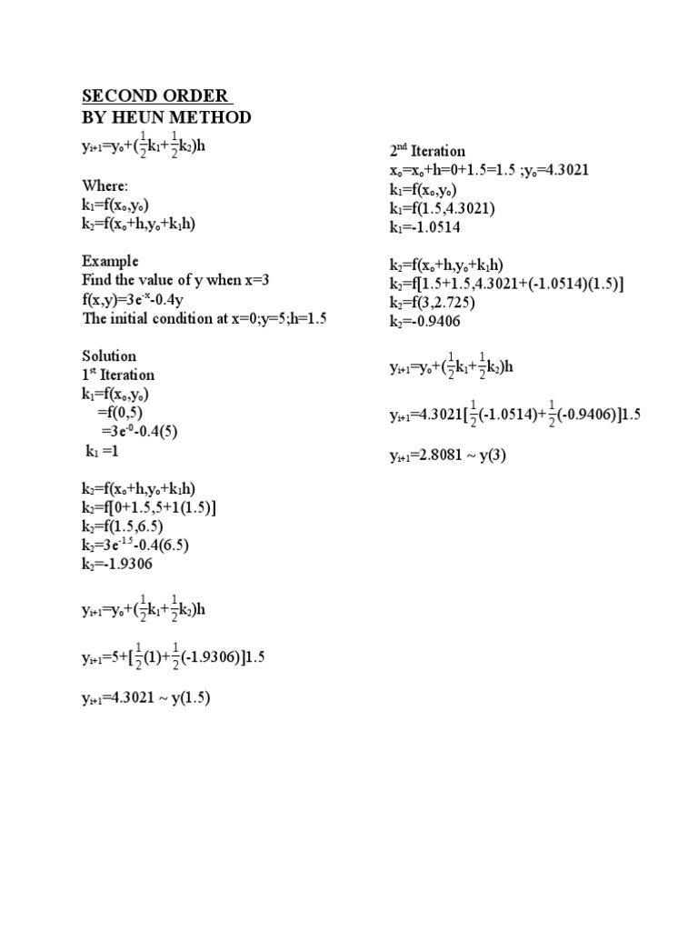 Runge Kutta Methods | PDF | Numerical Analysis | Teaching Mathematics