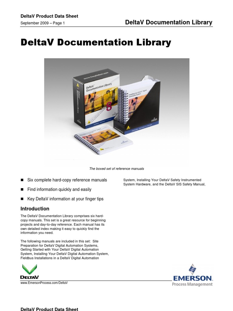 PDS DeltaV DocLibrary | PDF | Automation | Business Process Management