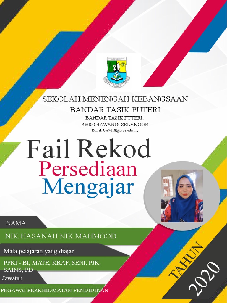 Fail Rekod Persediaan Mengajar 2020 | PDF