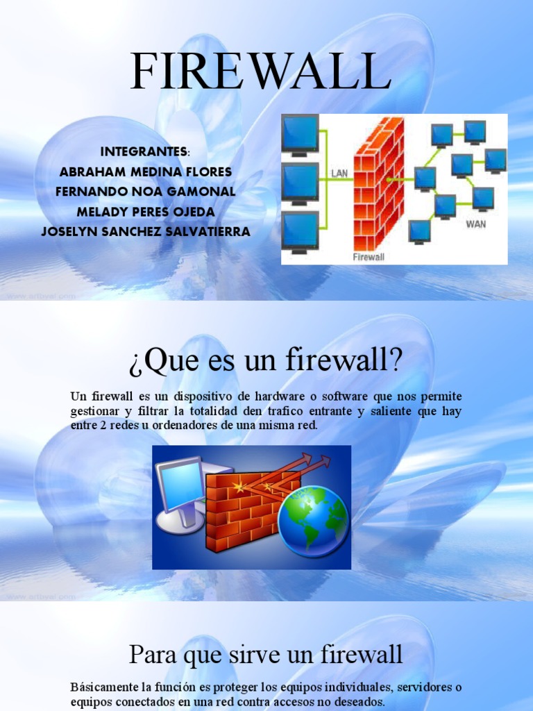 Firewall. Tipos | PDF