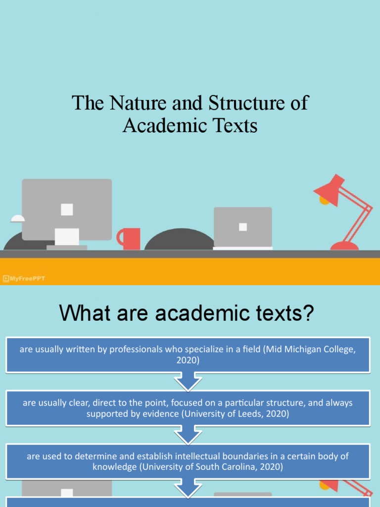 Eapp Structure of Academic Texts | PDF | Thesis | Academia