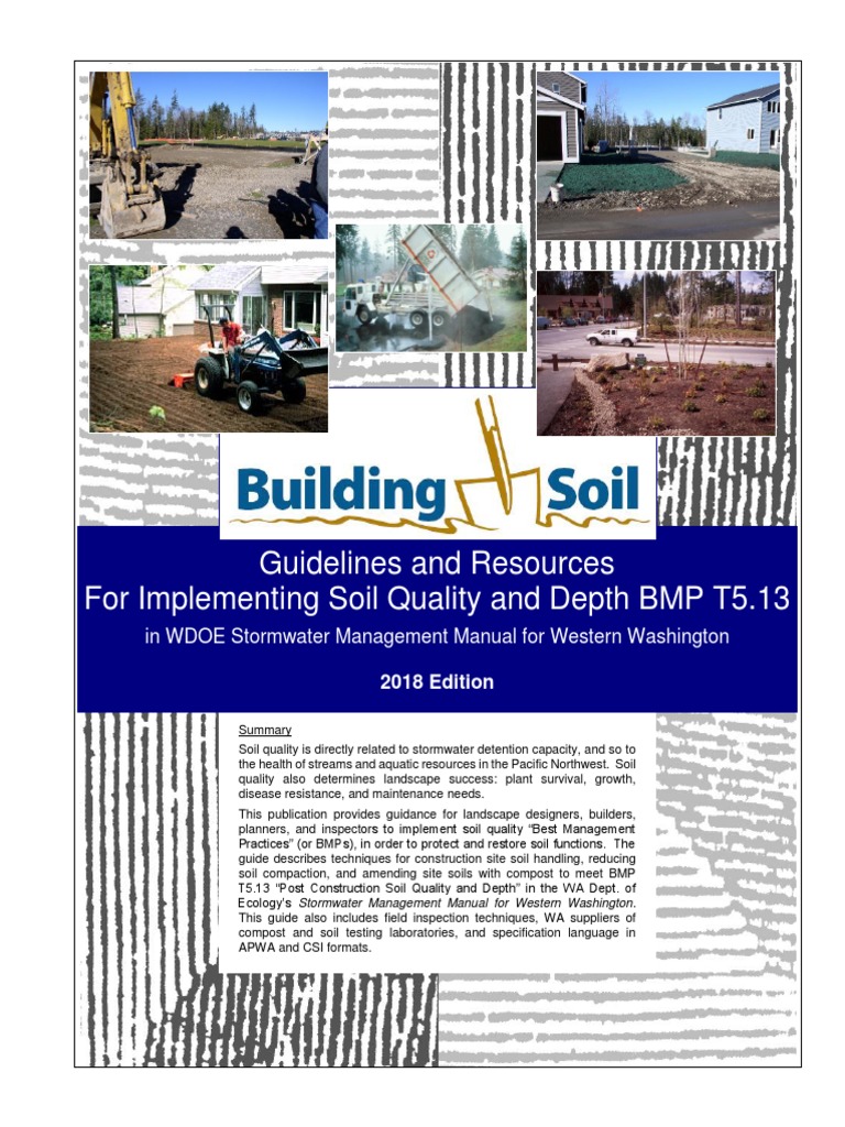 Soil BMP Manual PDF | PDF | Surface Runoff | Stormwater