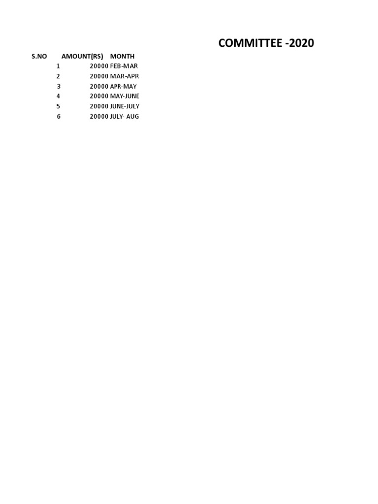 COMMITTEE | PDF