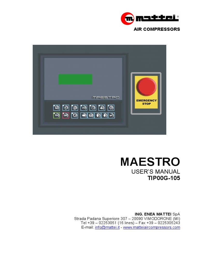 Maestro: User'S Manual | PDF | Menu (Computing) | Power Inverter