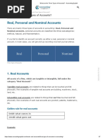 Types of Accounts Notes | PDF