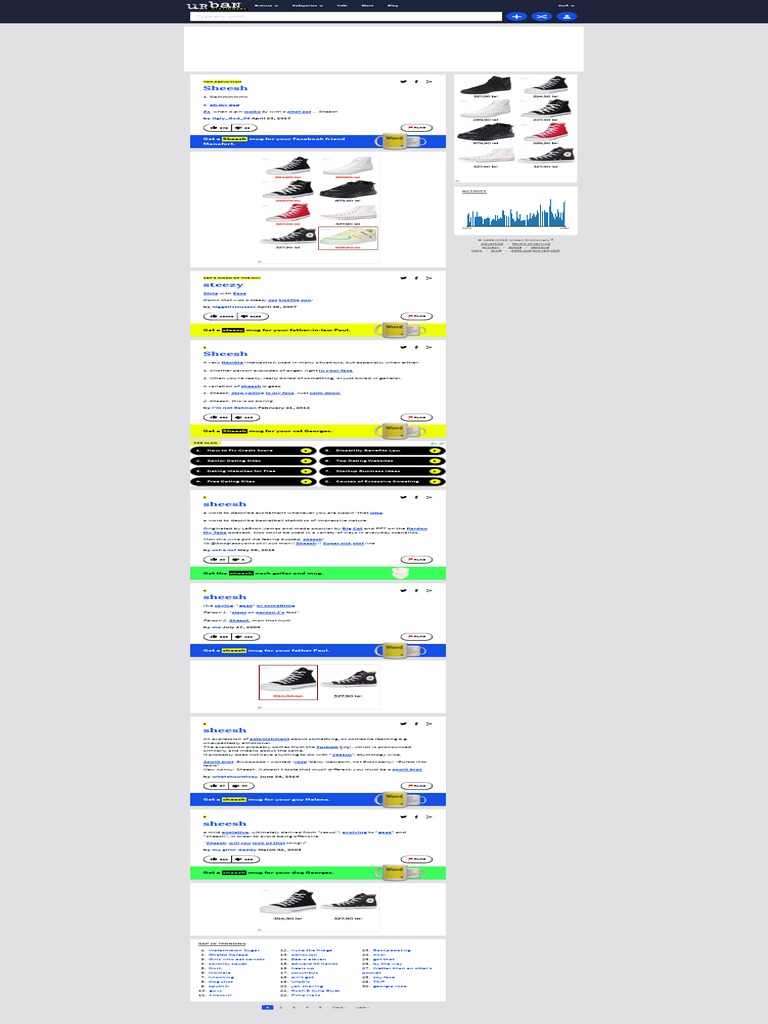Urban Dictionary - Sheesh PDF | PDF | Business