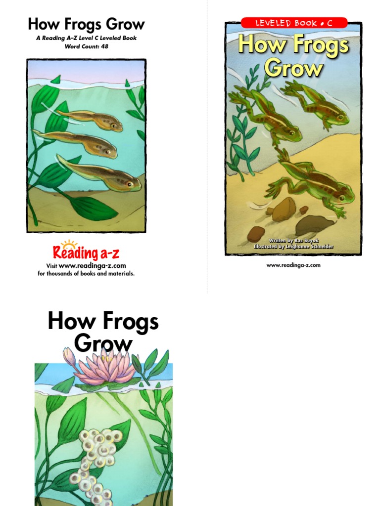 How Frogs Grow - Book | PDF