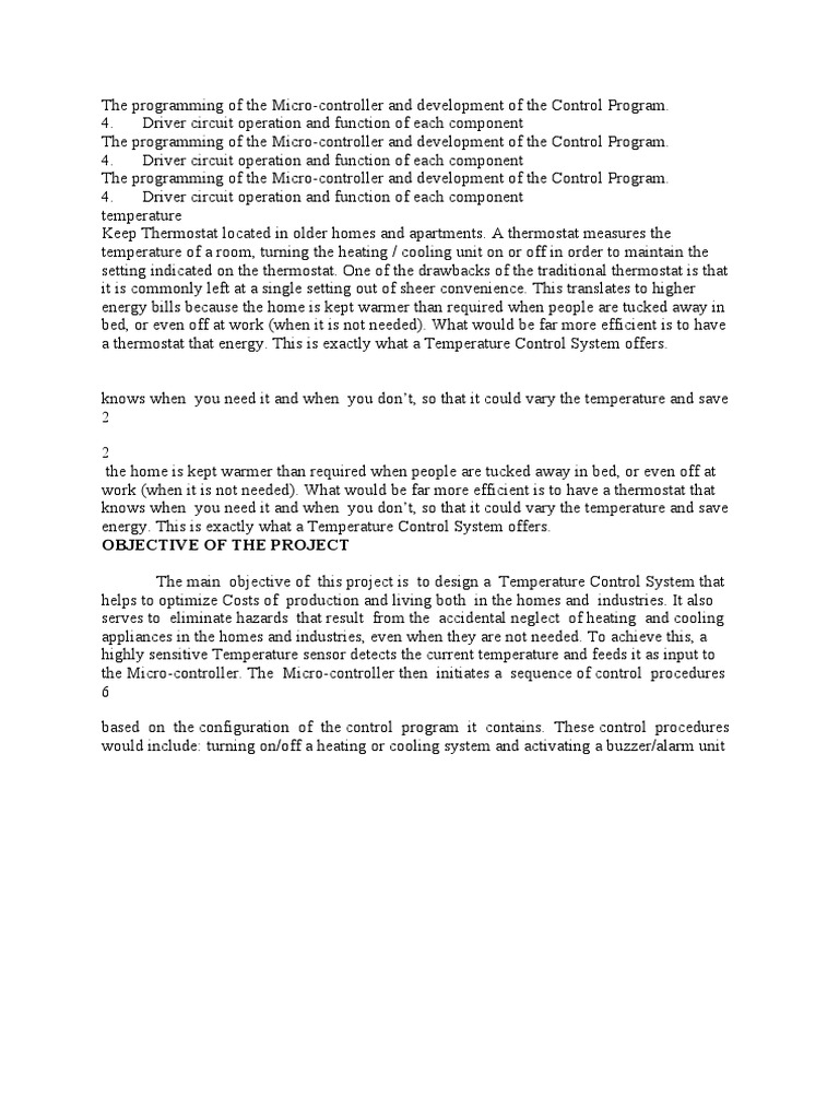 Objective of The Project | PDF | Computers | Technology & Engineering