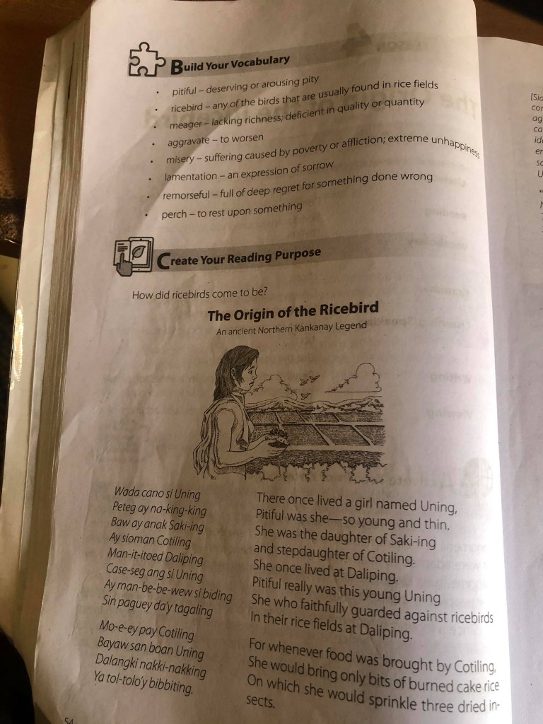 Origin of Ricebird - Pages 54-56 PDF | PDF