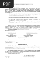 Sample Notary Acknowledgement Form Philippines | PDF | Notary Public ...