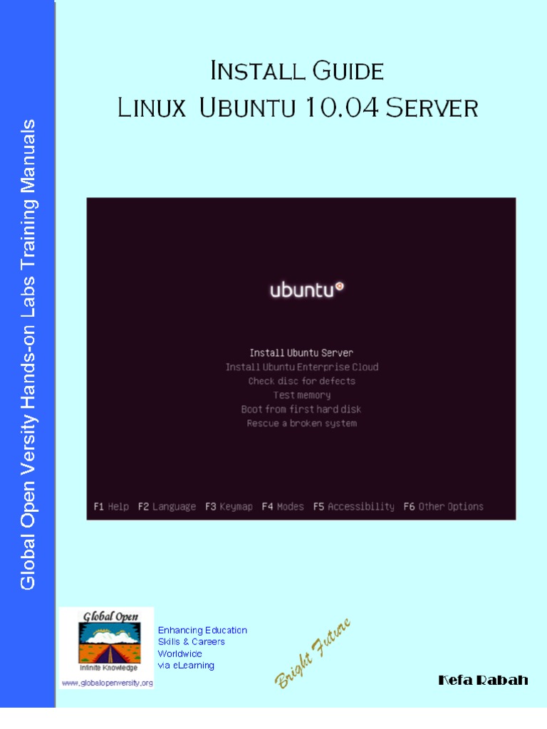 Install Guide Ubuntu 10 04 LTS Lucid Lynx Server v1 5 | PDF | Linux ...