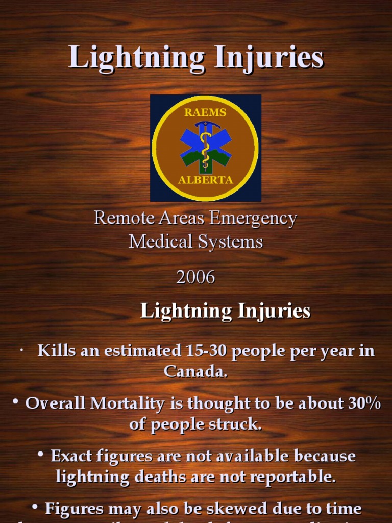 Lightning Injuries | PDF | Burn | Lightning