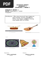 Letrang FF: Things That Begin With Letter FF | PDF