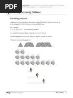 Grade 5 Pattern Rules Lesson Guide | PDF