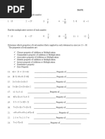 Sets Worksheet 1 | PDF | Element (Mathematics) | Numbers
