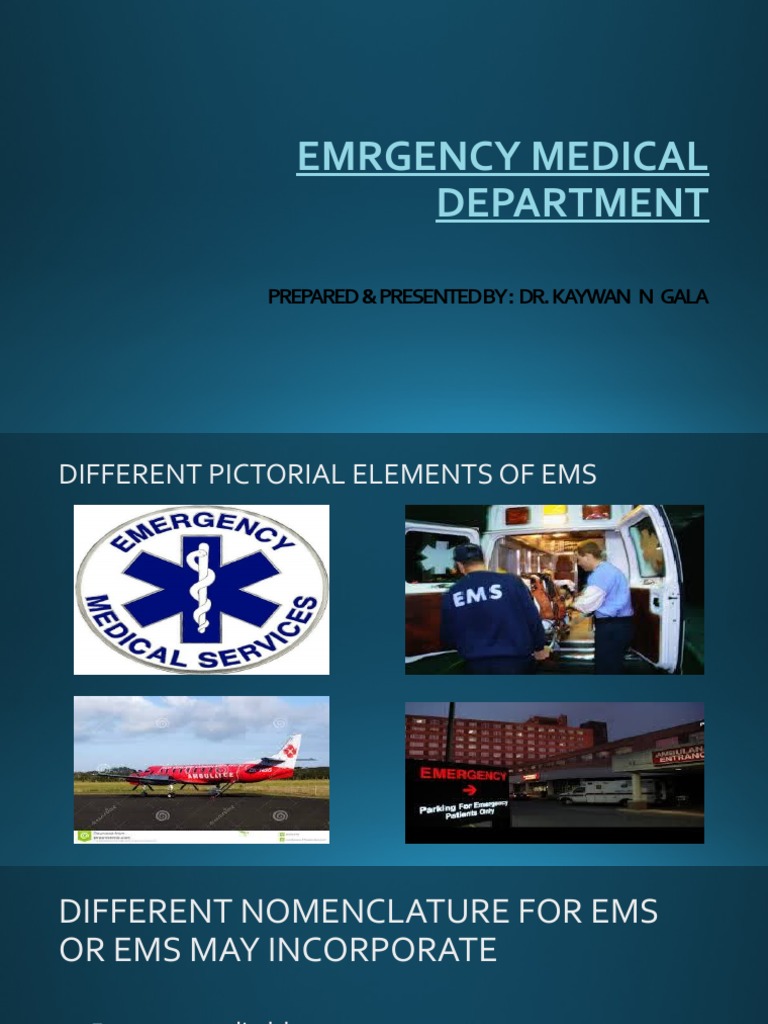 Emergency Medical Services | PDF | Emergency Department | Emergency ...
