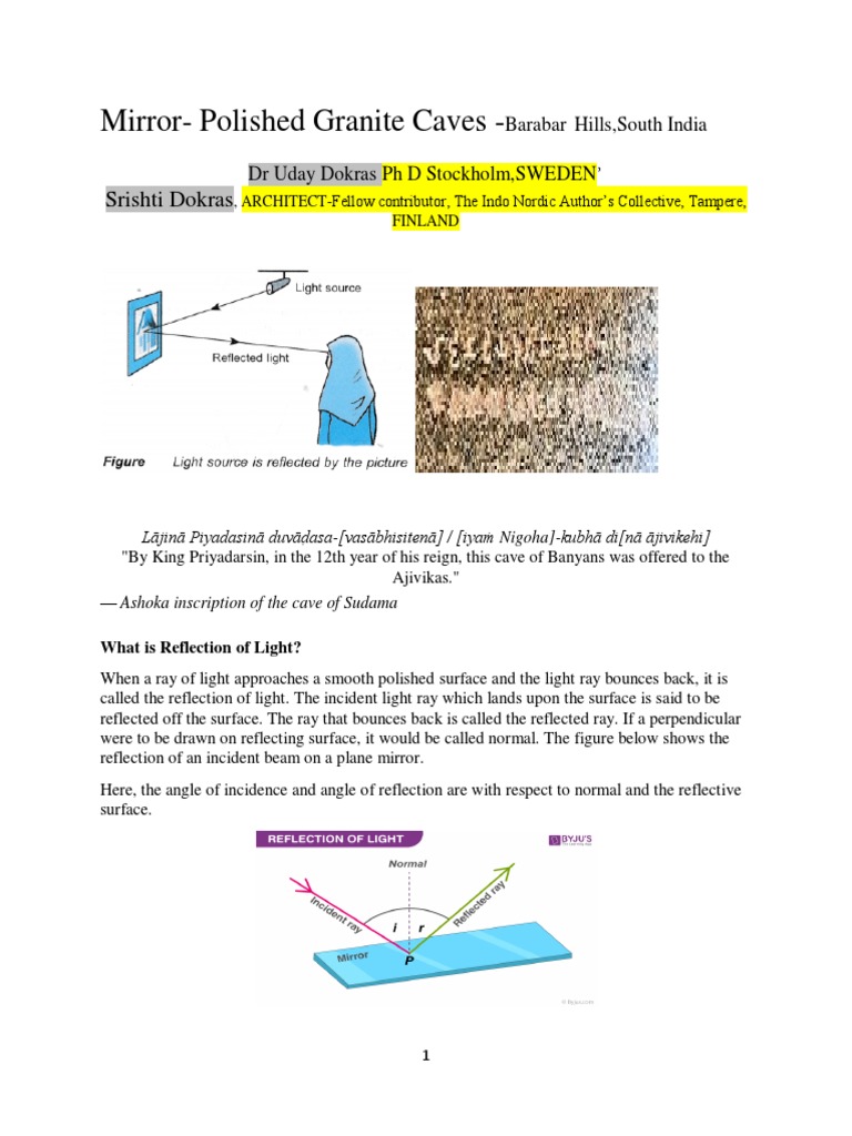 The Granite Caves | PDF | Granite | Science