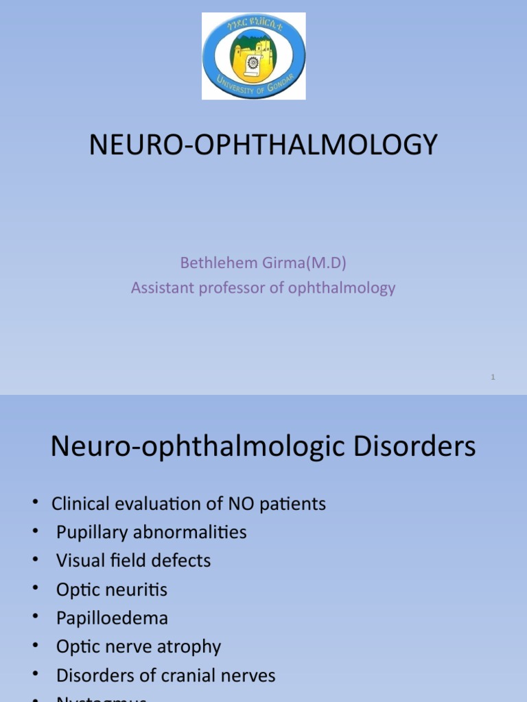 Neuro Ophthalmology | PDF | Ophthalmology | Vision