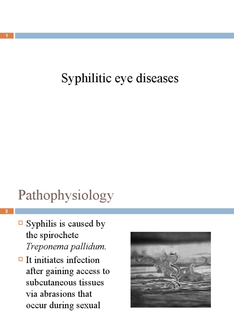 Ocular Syphilis 2 | PDF | Microbiology | Medical Specialties