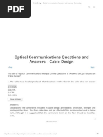 Fiber Optics Problems and Solutions | PDF | Fiber Optic Communication ...