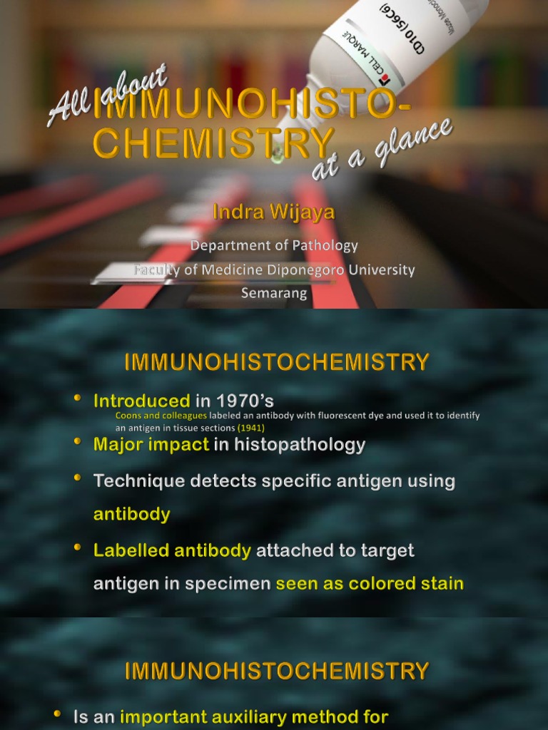 IMMUNOHISTOCHEMISTRY-at A Glance PDF | PDF | Immunohistochemistry ...