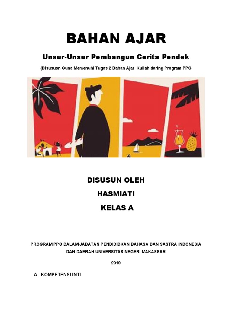 Hand Out Bahan Ajar Cerita Pendek | PDF
