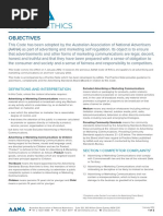 ASC Philippines Code of Ethics | PDF | Advertising | Mass Media