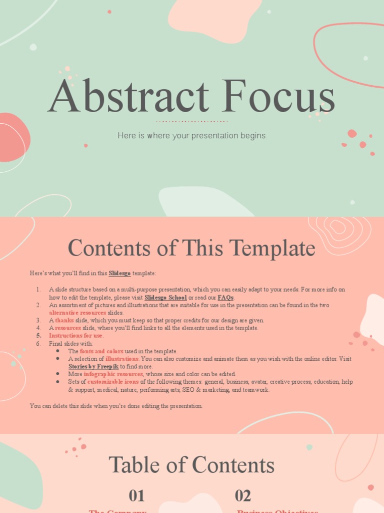 Abstract Focus by Slidesgo | PDF | Planets | Jupiter