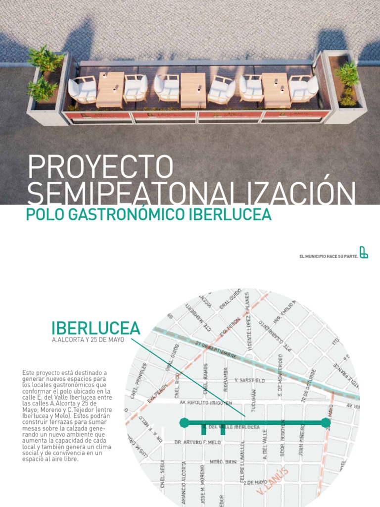 Semipeatonalización de La Calle Del Valle Iberlucea | PDF | Transporte ...