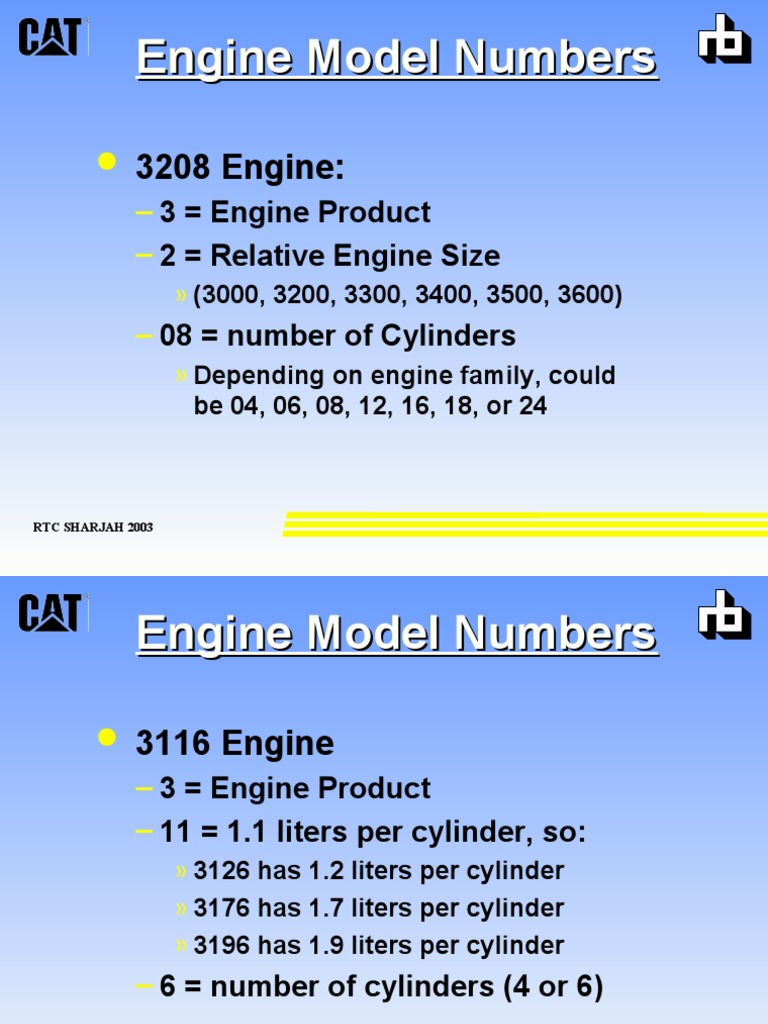 Engine Model & Serial Numbers Guide | PDF | Business
