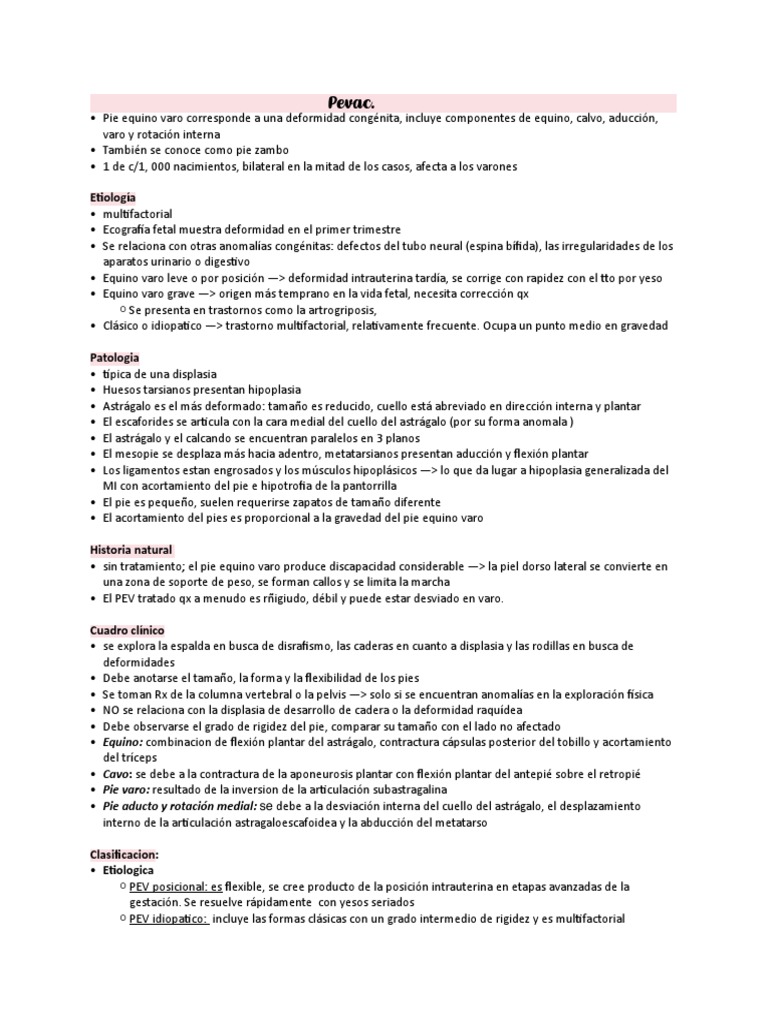 Pevac PDF | PDF | Pie | Extremidades (anatomía)