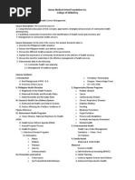 List of DOH Programs | PDF | Preventive Healthcare | Infant Mortality