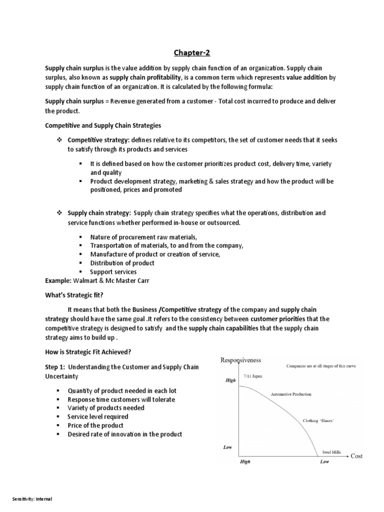 How To Achieve Strategic Fit in SCM | PDF | Supply Chain | Supply Chain ...